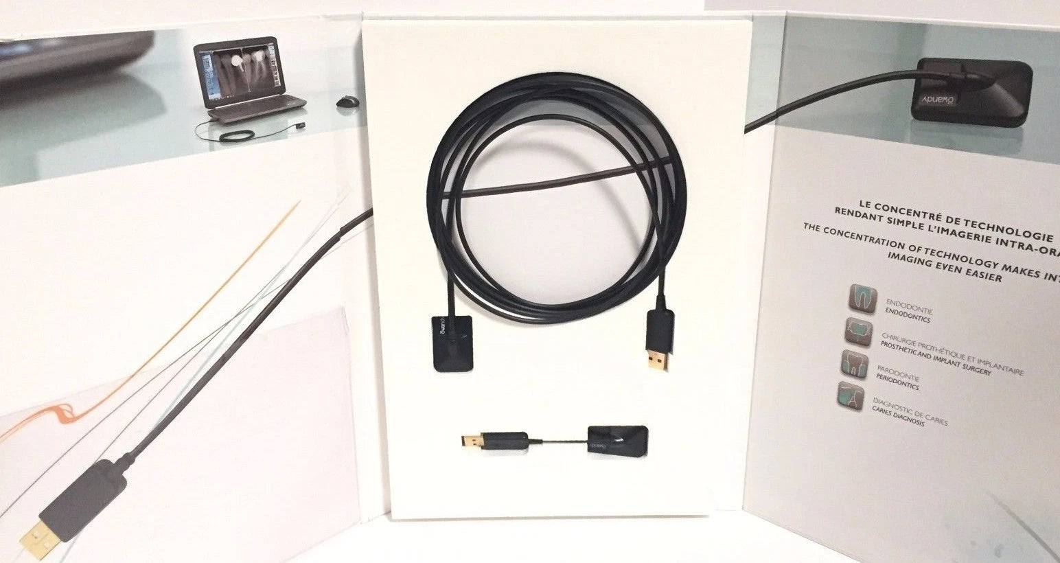 Owandy Opteo IntraOral X-Ray Sensor Size 1 & 2 combo (5 Yr WARRANTY ...
