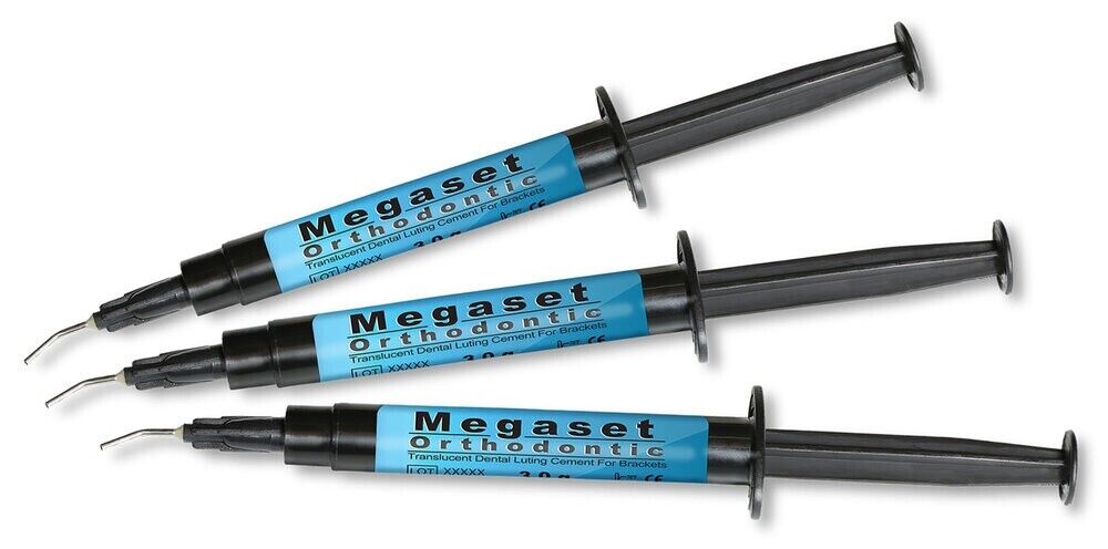 Prime-Dent Megaset Orthodontic Translucent Dental Luting Cement For Br ...